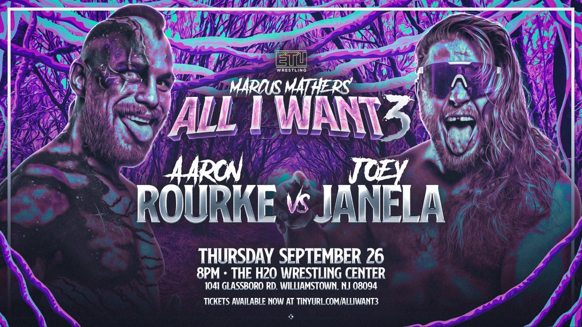 Aaron Rourke vs Joey Janela Made Official For ETU – PWPonderings