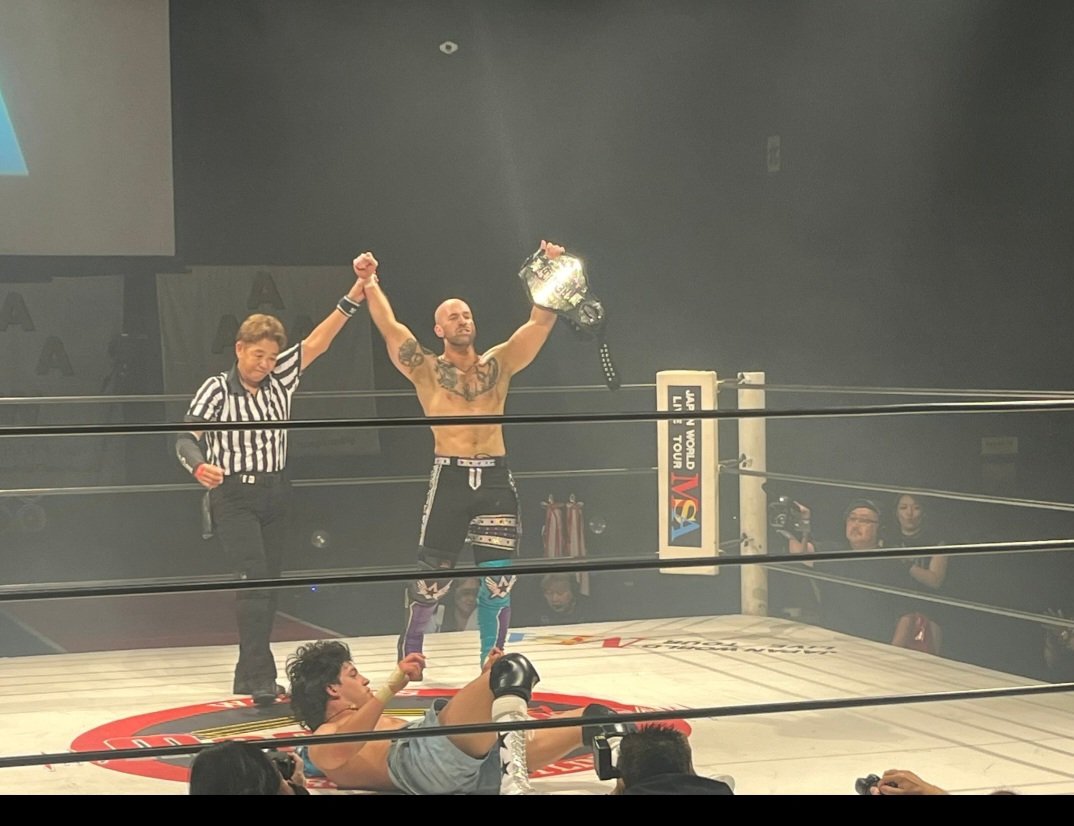 Alan Angels Becomes Two Time Prestige Wrestling World Champion ...