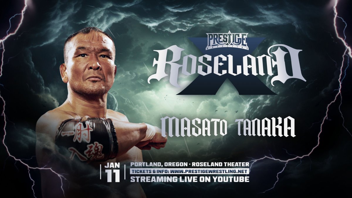 Masato Tanaka Scheduled To Make Prestige Wrestling Debut At Roseland X ...