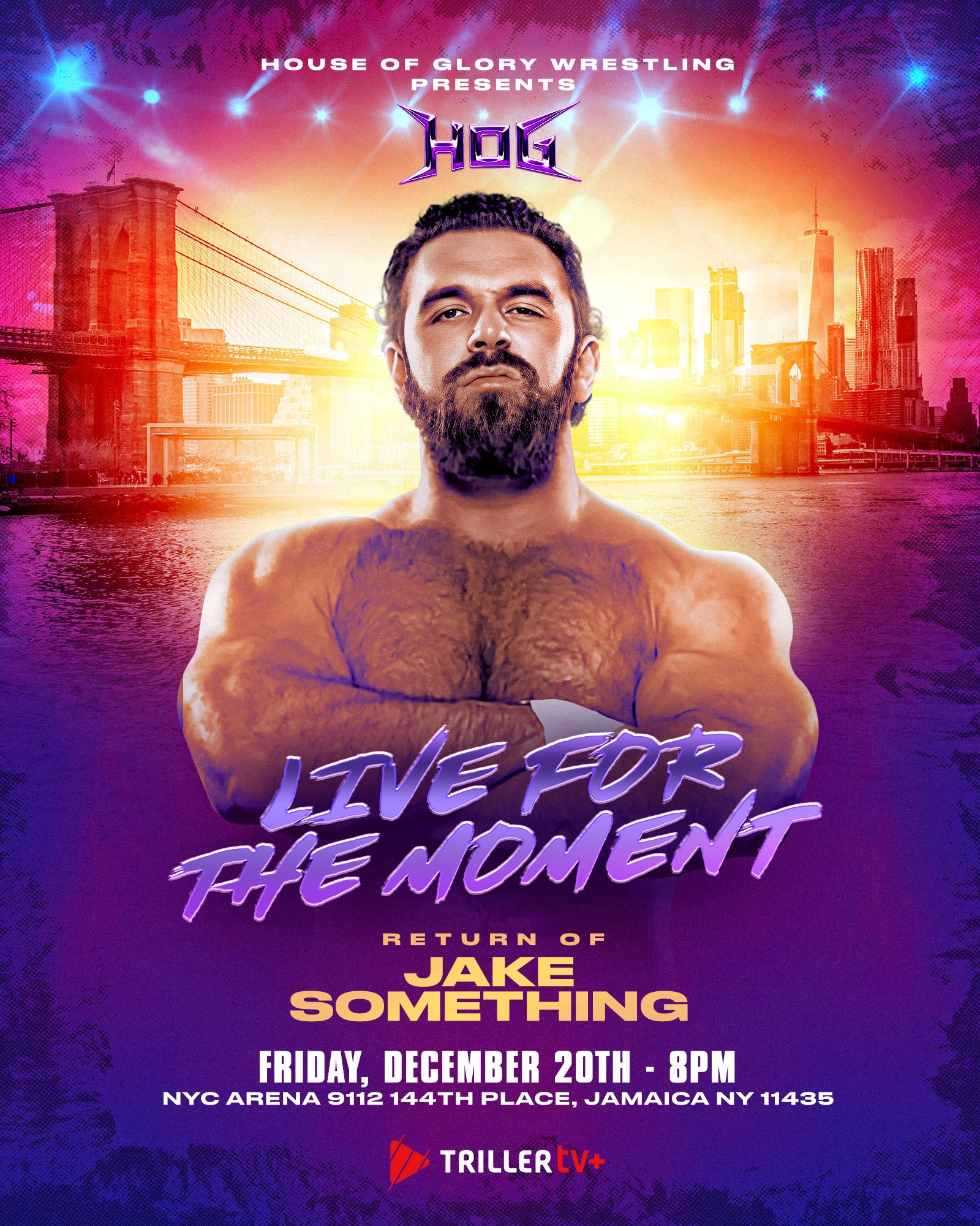 Jake Something Returning to House Of Glory Wrestling in December ...