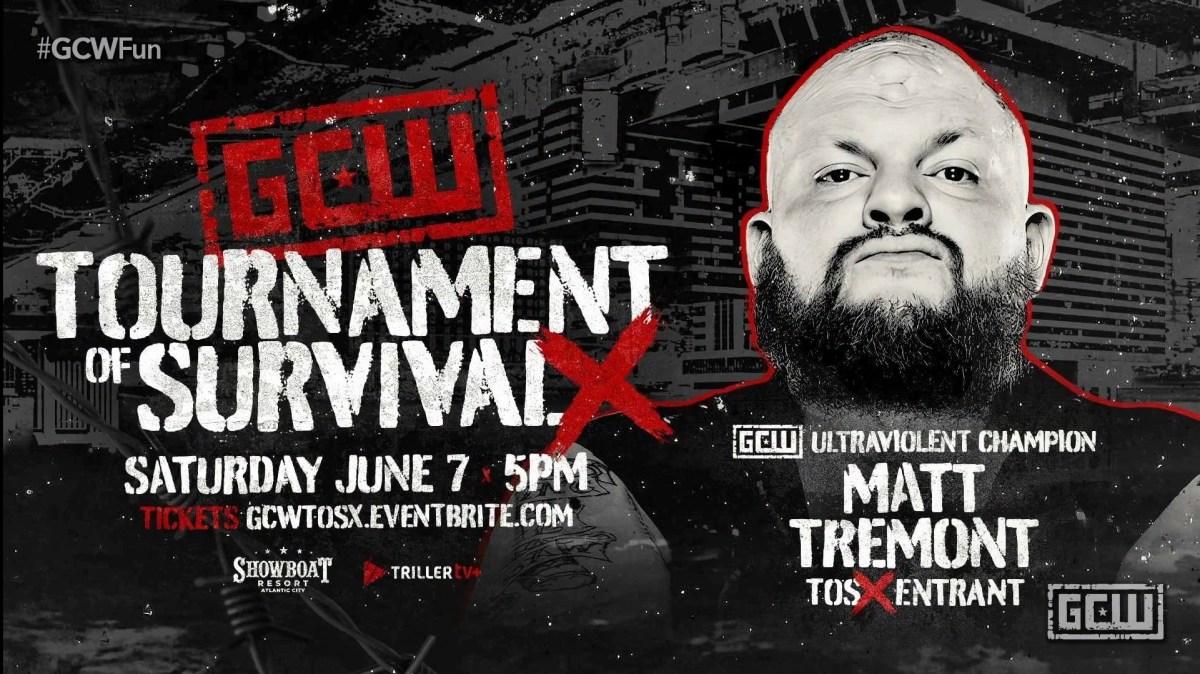 Matt Tremont Officially Enters GCW’s Tournament of Survival X ...