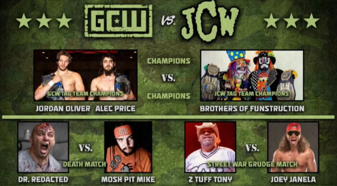 GCW vs. JCW 8/14/2025 2-Day War Night 1 Results – PWPonderings