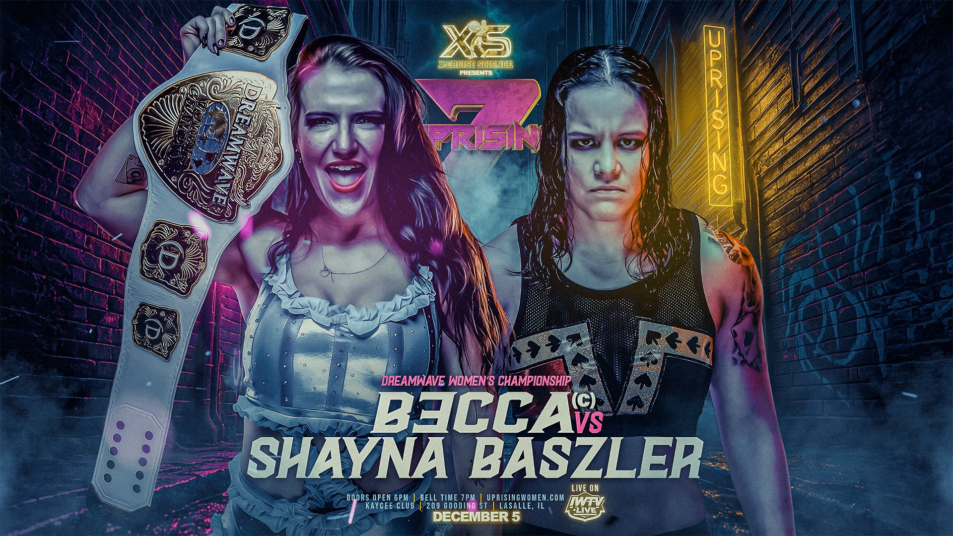 B3CCA Scheduled To Defend Dreamwave Women’s Championship Against Shayna ...