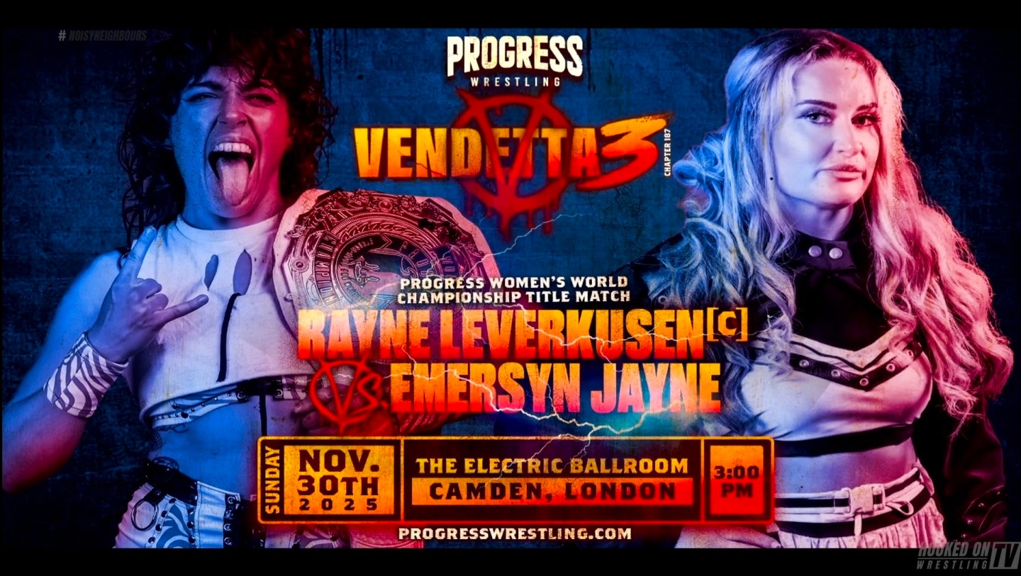 Rayne Leverkusen vs. Emersyn Jayne Announced For PROGRESS Wrestling’s ...